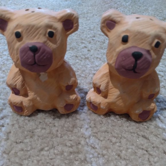 Source Unknown | Dining | Roc Bear Salt And Pepper Shakers | Poshmark